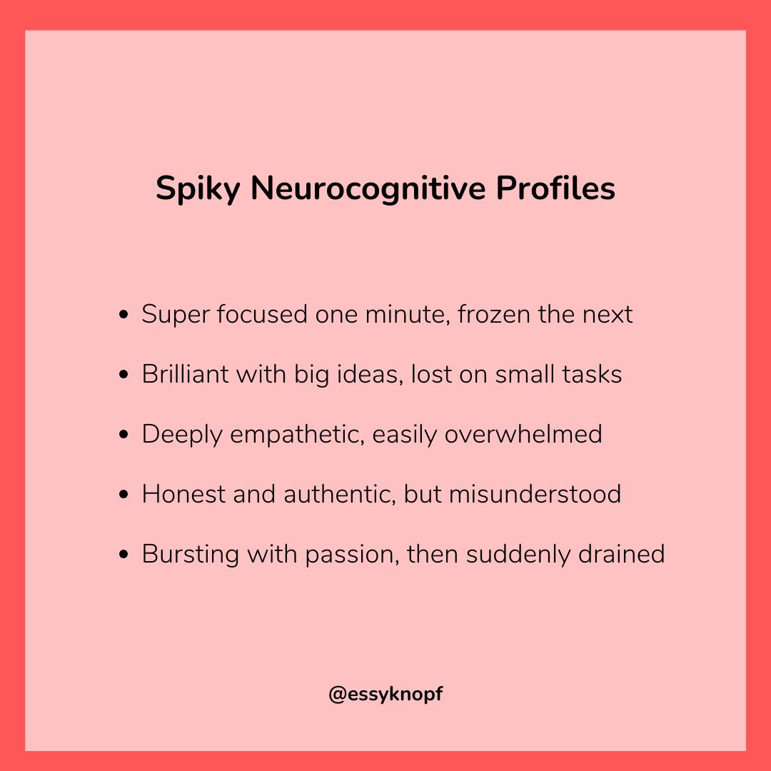 Understanding spiky neurocognitive profiles